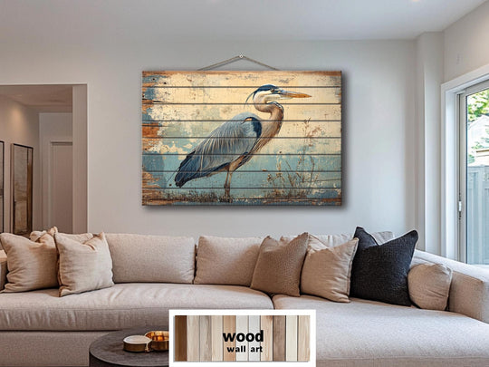 Coastal Wood Wall Art | Rustic Beach Decor | Wall Decor Delights